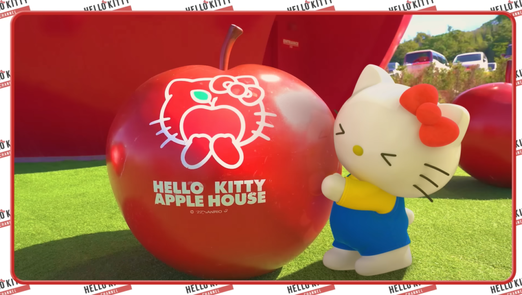 ハローキティがAPLLE LANDをご案内!!!【サンリオ公式チャンネル】で淡路島Vlogを大公開!!!!! | AWAJI HELLO ...